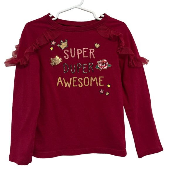 365 kid garanimals | Shirts & Tops | 365 Kids From Garanimals Girls Long Sleeve Graphic Tshirt ...